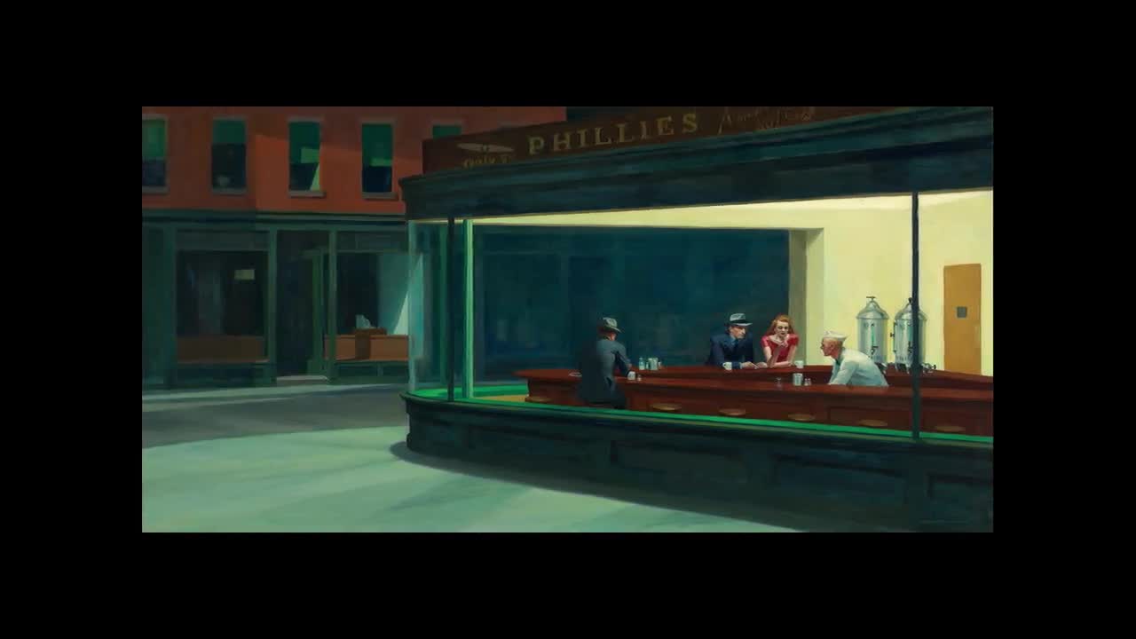 Parodie De Nighthawks Edward Hopper
