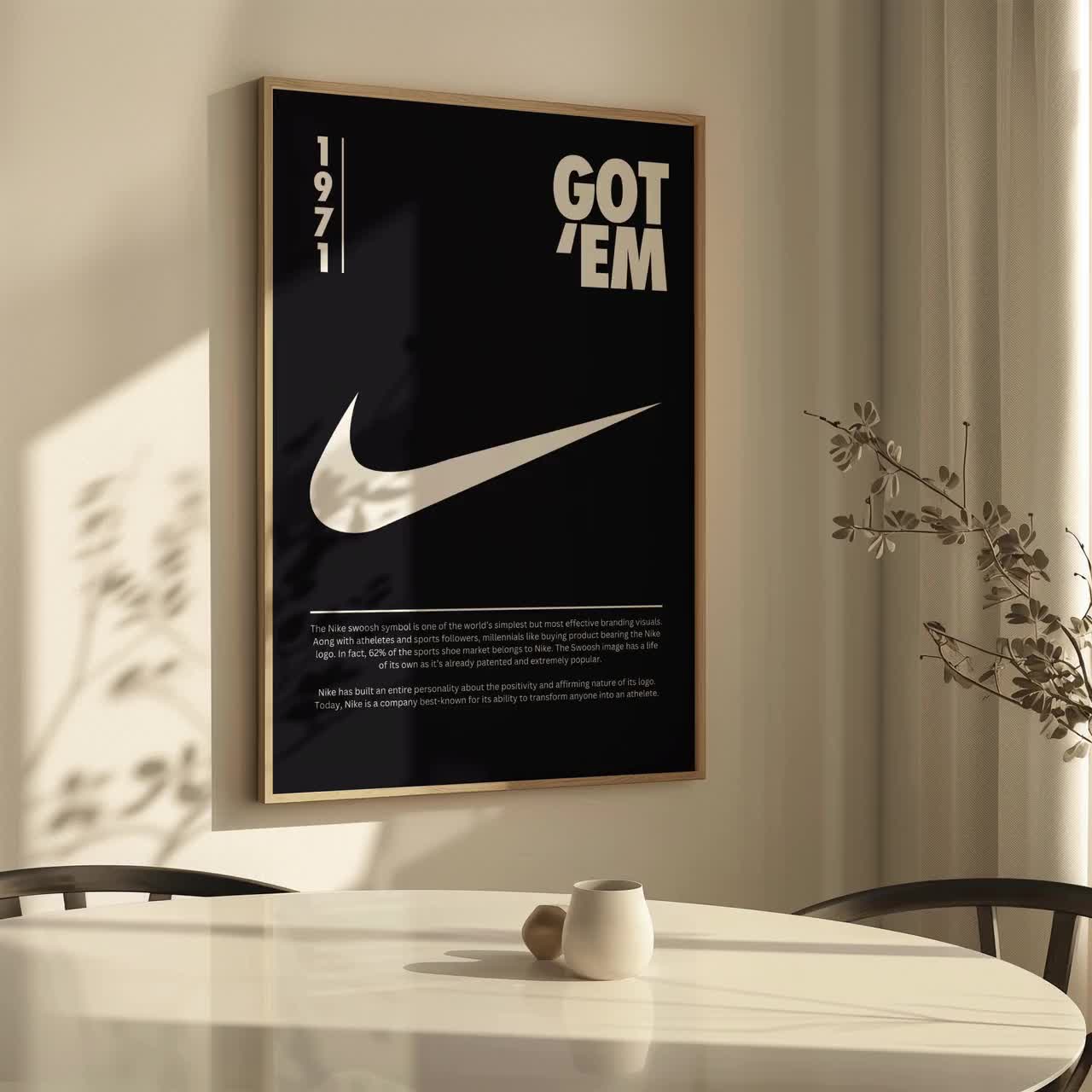 Poster Motivazionali Nike Nike Motivation Poster Etsy Italia