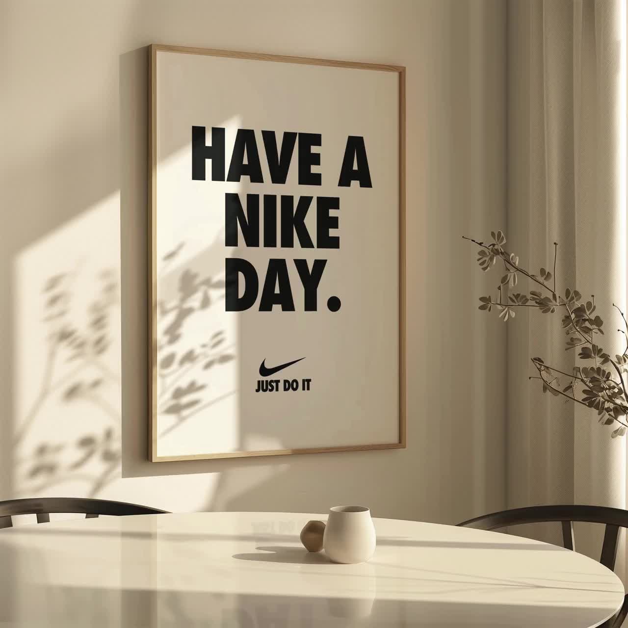Poster Motivazionali Nike Nike Motivation Poster Etsy Italia