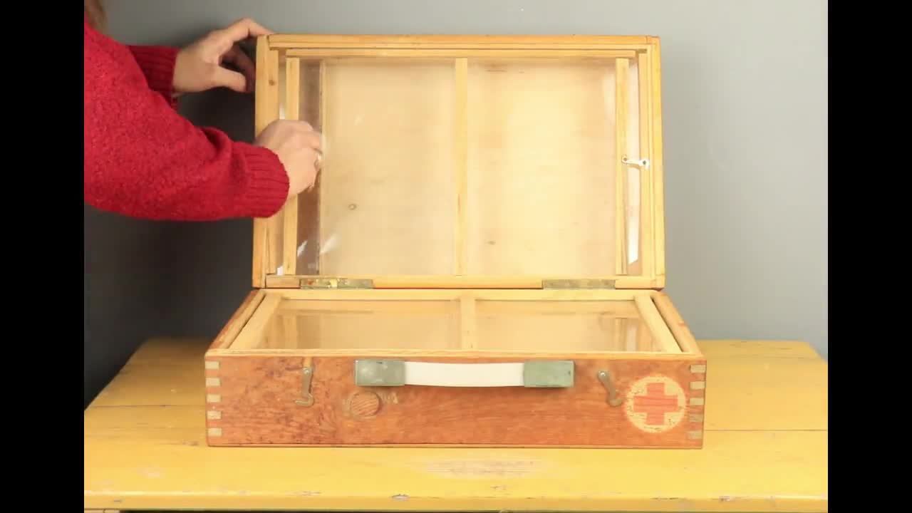 Wooden First Aid Box Images