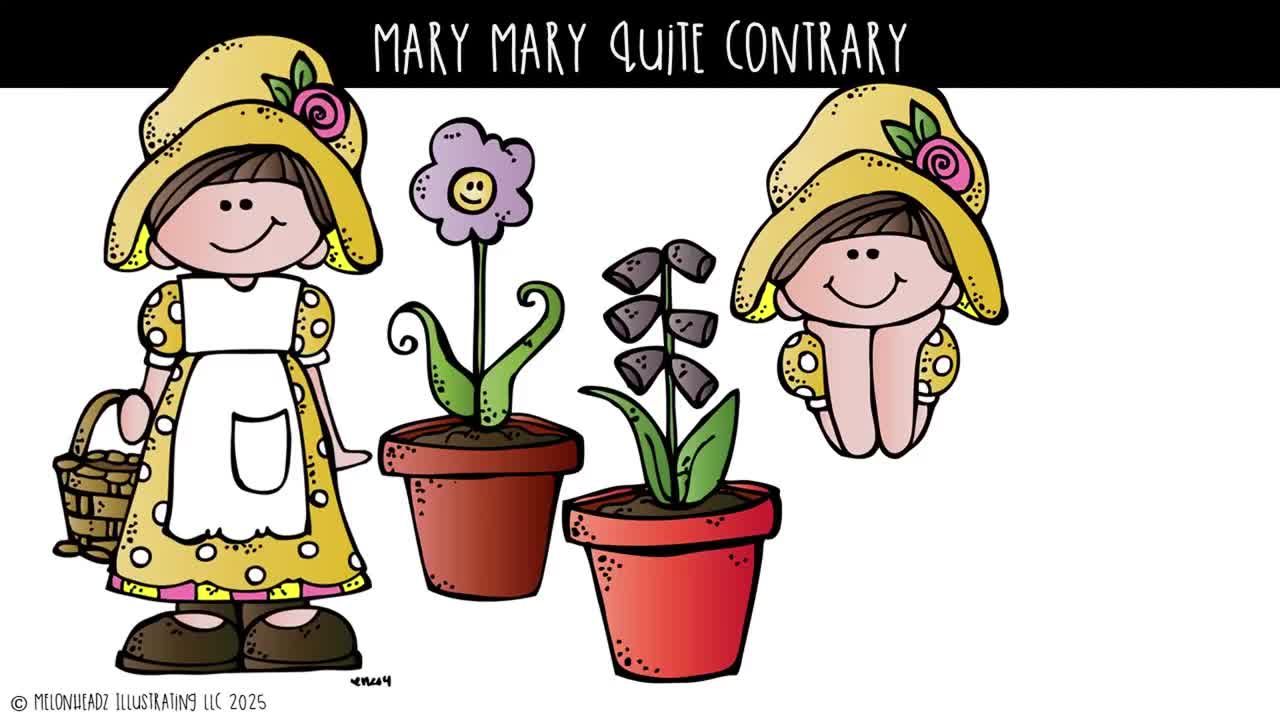 Little Miss Mary Quite Contrary