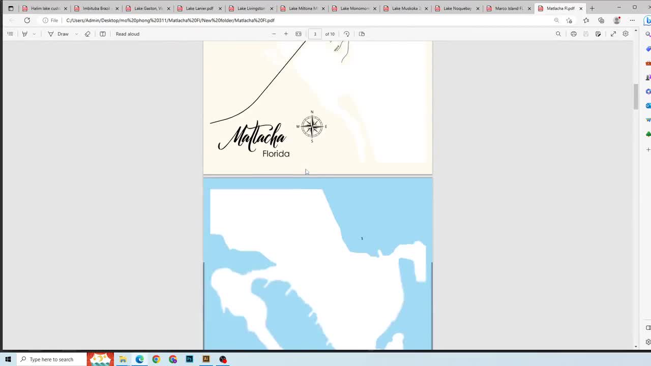 Matlacha Florida Shopping Map Florida Matlacha Hi Res Stock