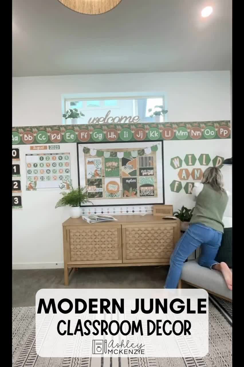Jungle Themed Classroom