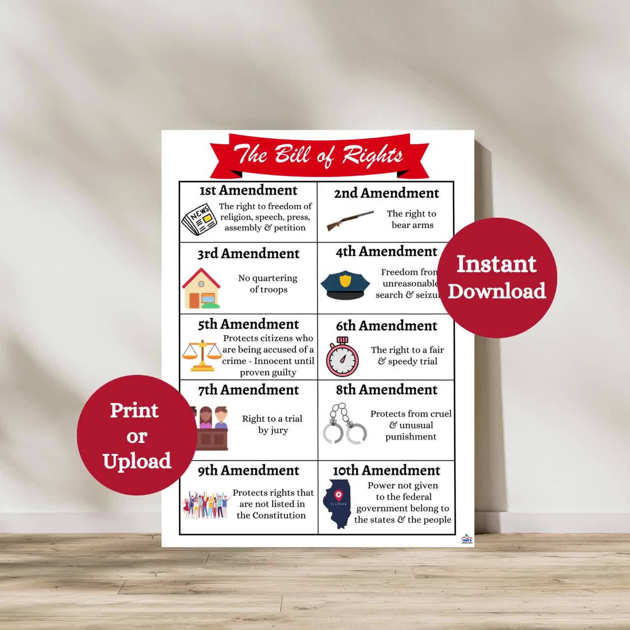 Bill Of Rights Student Worksheet