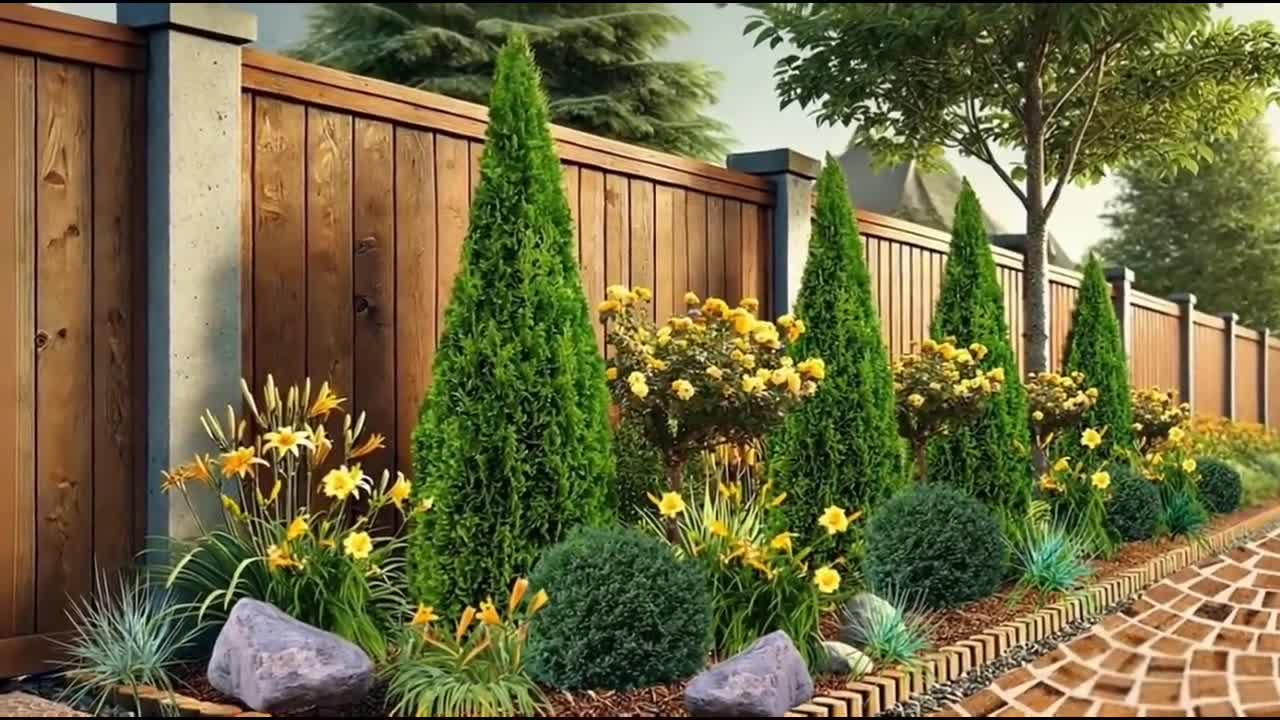 Creative Fence Ideas Garden France