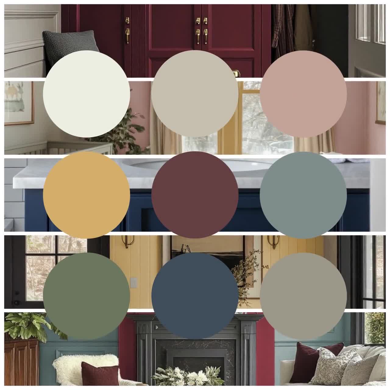 Victorian Color Palette Benjamin Moore