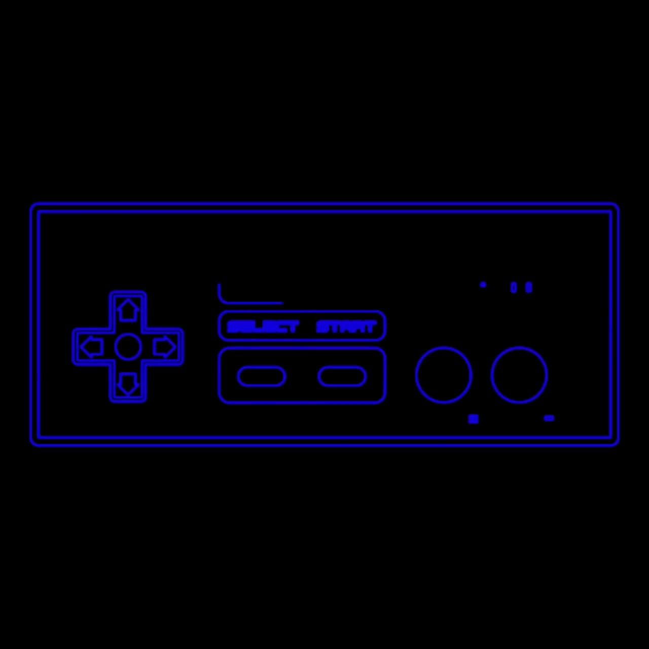 Nes Controller Vector