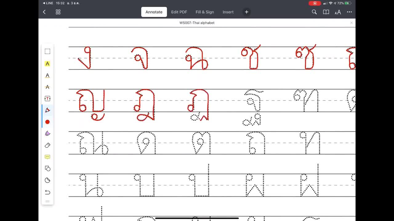 9 Sample Thai Alphabet Charts Pdf Sample Templates