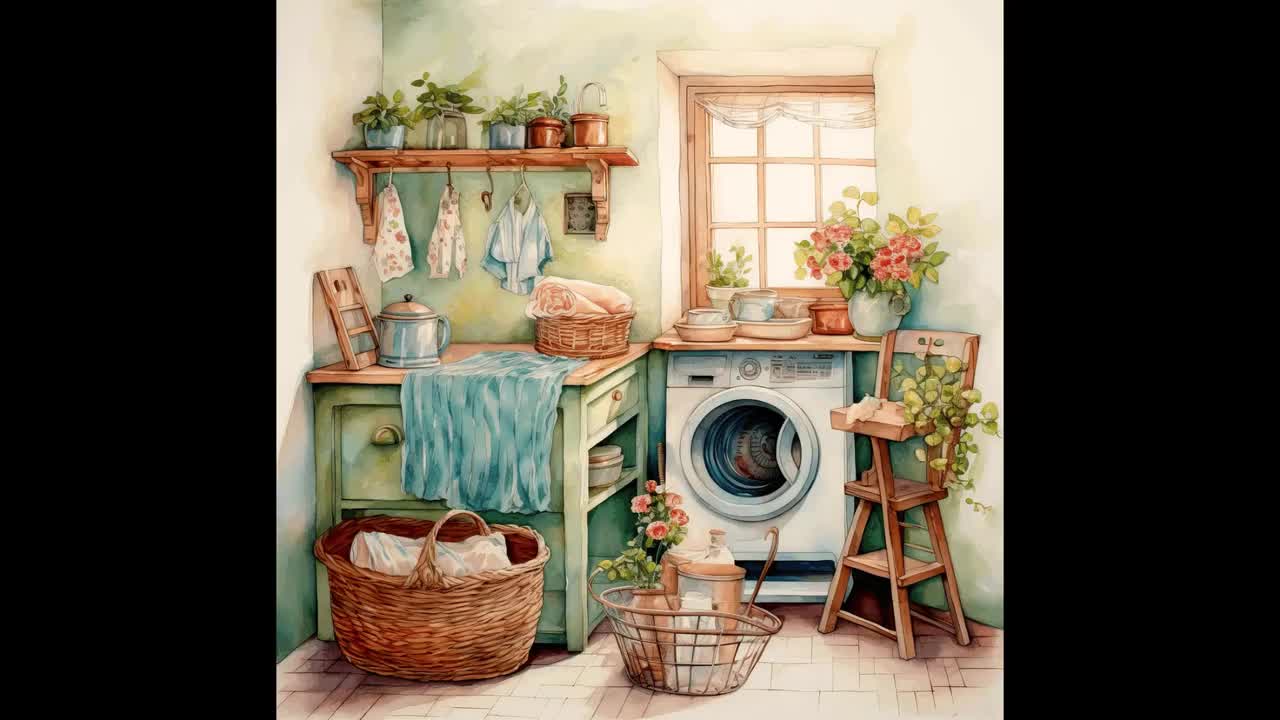 Laundry Room Clip Art