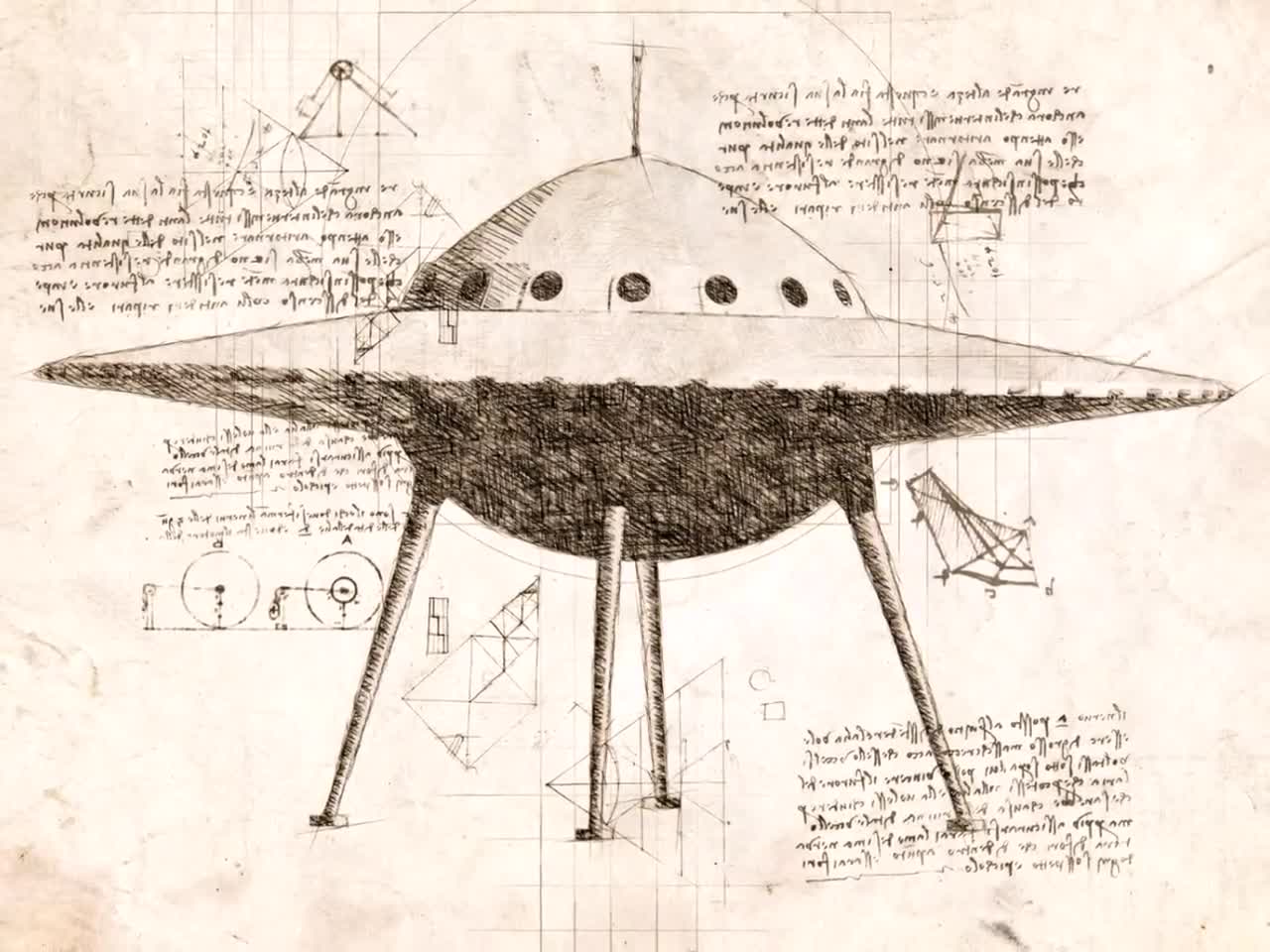Ufo Sketch