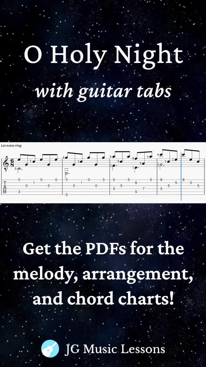 O Holy Night Guitar Chords
