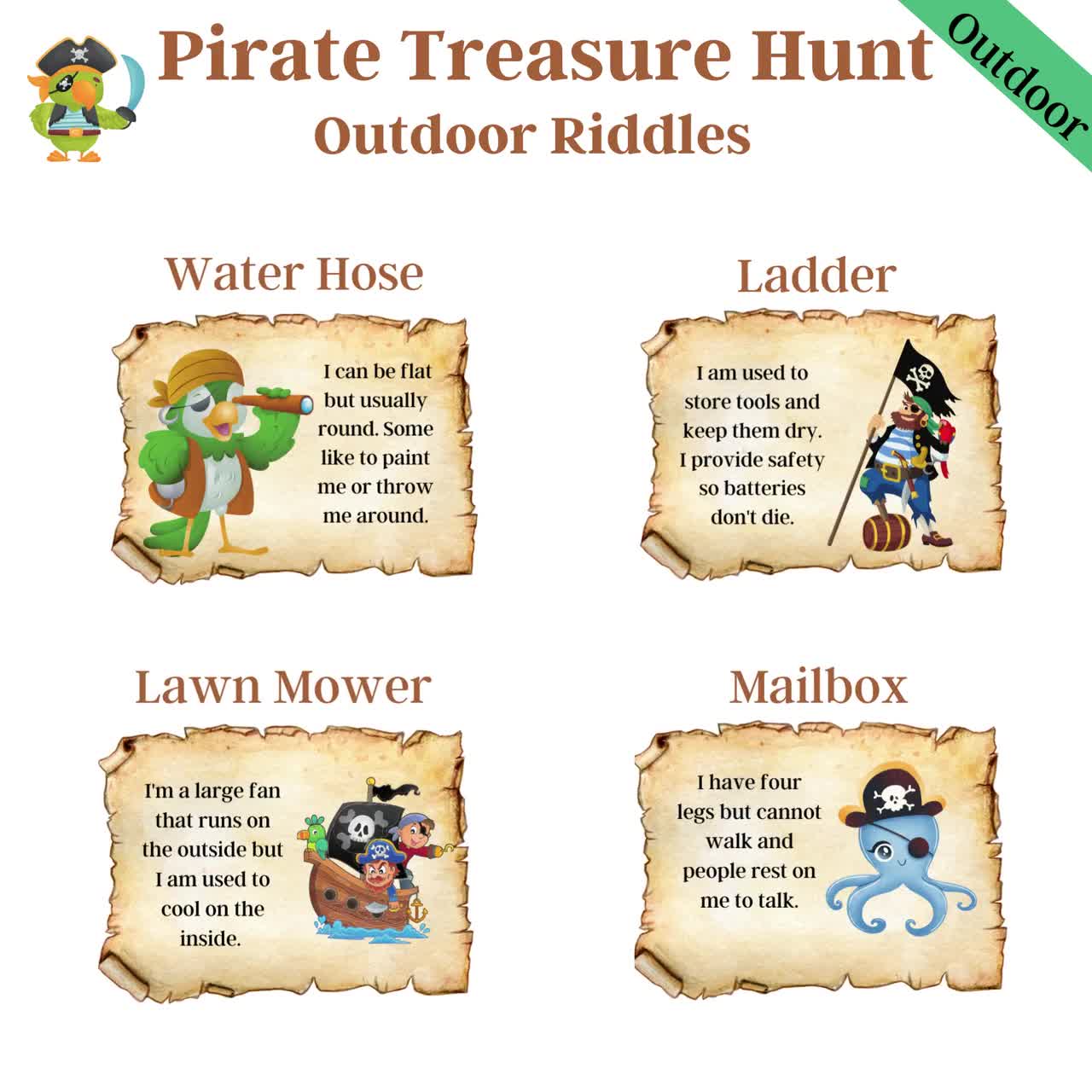 Pirate Treasure Hunt Clues Pirate Treasure Hunt Ideas | Pirate