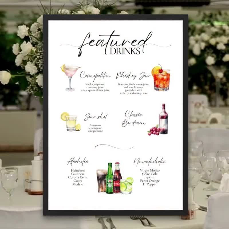 Featured Drink Menu Menu Restaurant Prime | Huntington