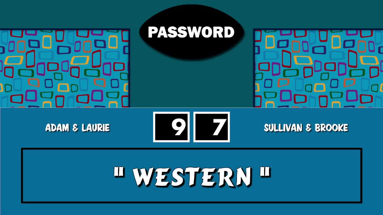 Password Game Show Christmas