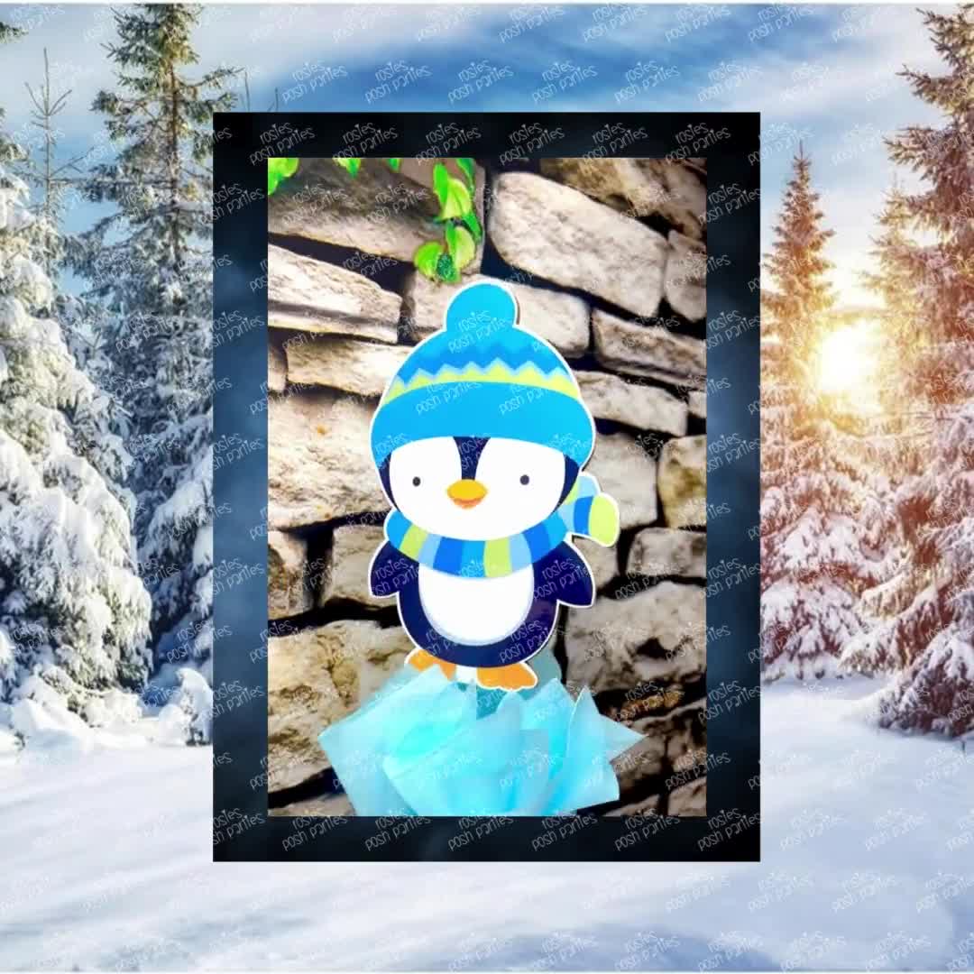 Puesto De Piruletas Con Temática De Invierno Destinos De Invierno