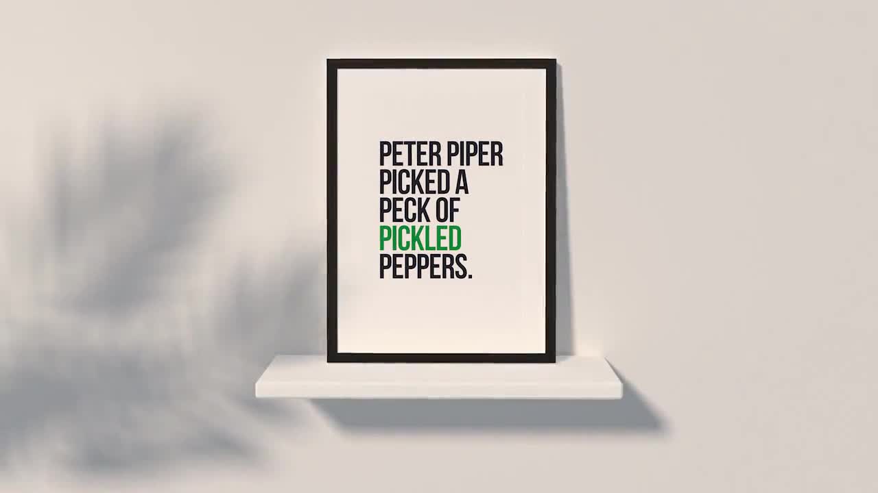 Peter Piper Peck Peter Piper's Jar Of Pickled Peppers | Warehouse 13