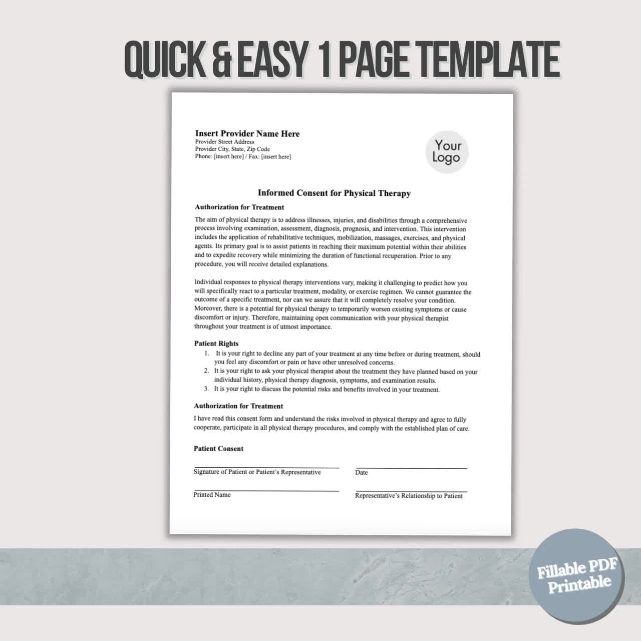 Therapy Consent Form Template Walk And Talk Therapy Consent Form