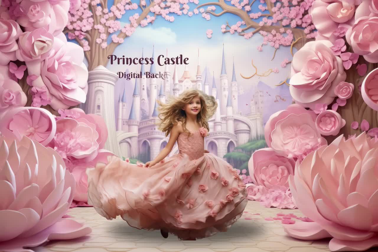 Pink Princess Background