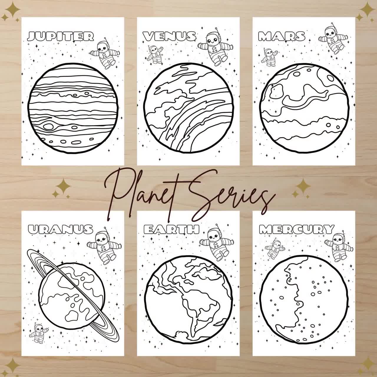 Planets In The Solar System Coloring Pages Solar System Coloring