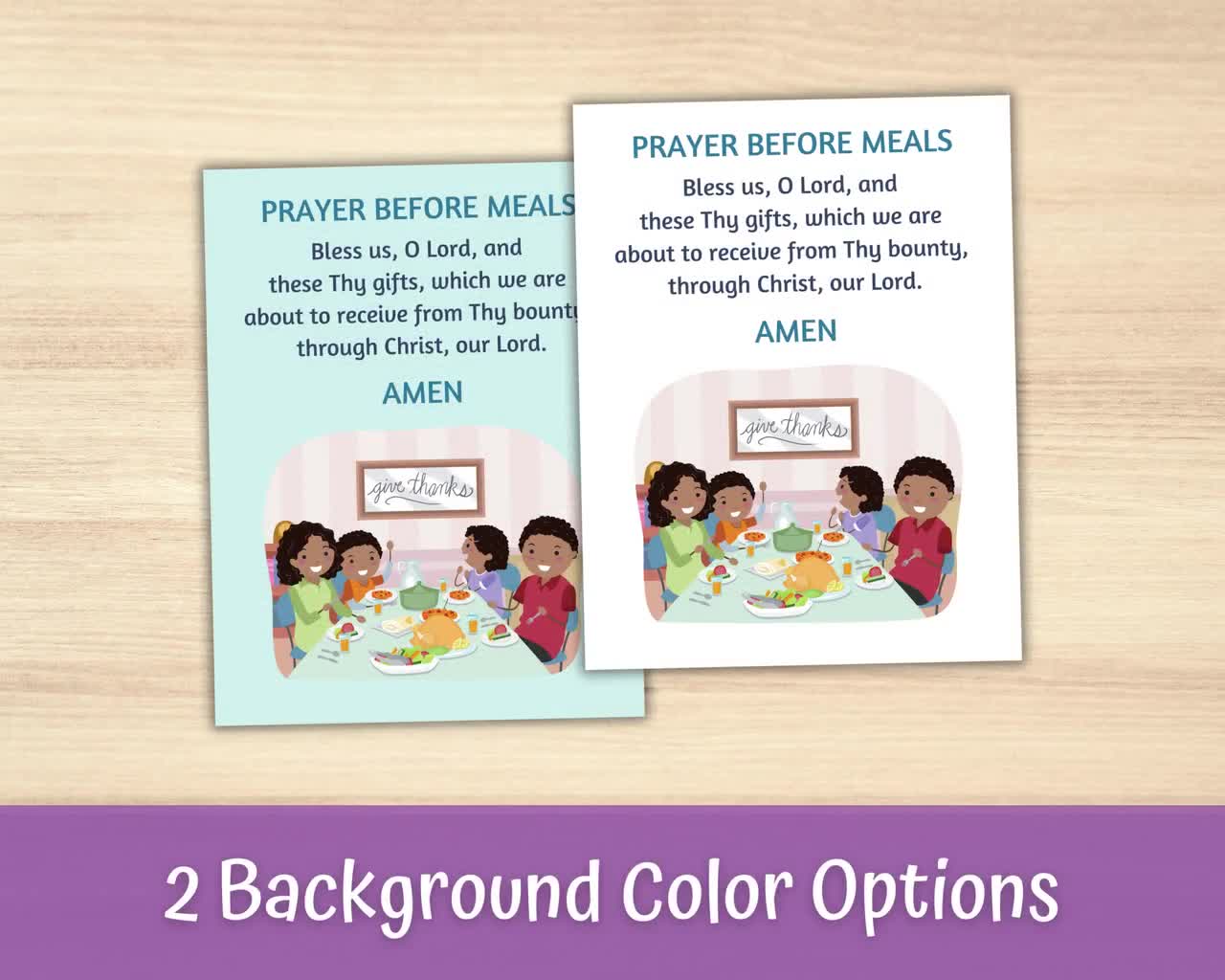 Grace Before Meals Prayer Posters Worksheets And Interactive Activities