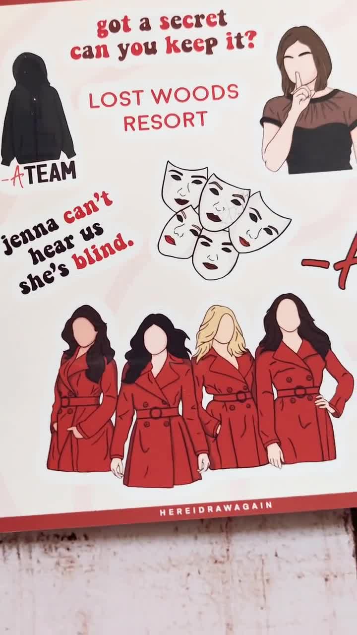 Pretty Little Liars Printable Sheets Pretty Little Liars Coloring