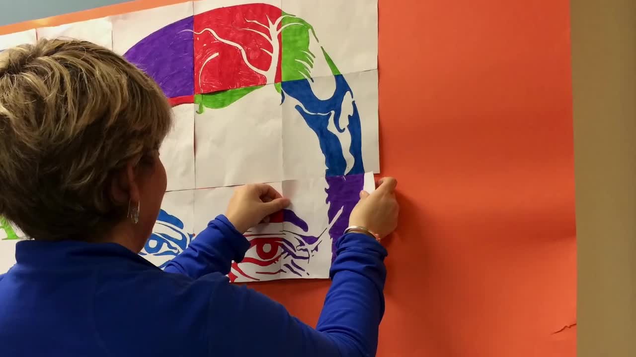 Rosa Parks Coloring Page Craft Or Poster With Mini