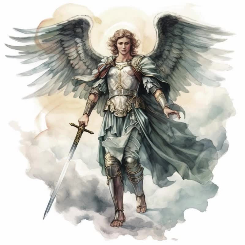 Saint Michael The Archangel Clipart