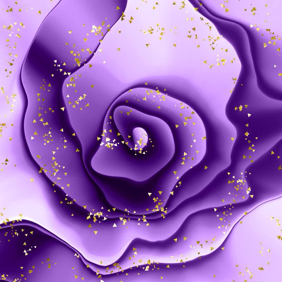 Violet Rose Flower Wallpaper