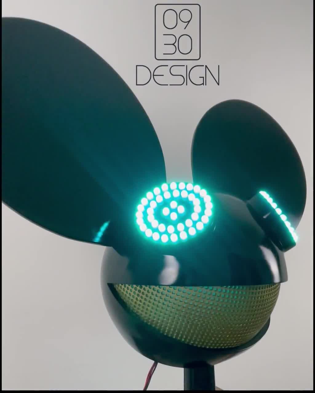 Deadmau5 헬멧 치수 Deadmau5 Helmet Etsy