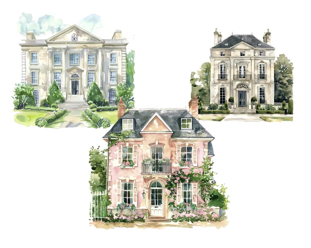 Regency Style House