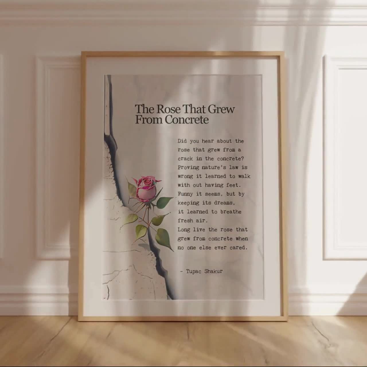 2pac The Rose That Grew From Concrete Poems