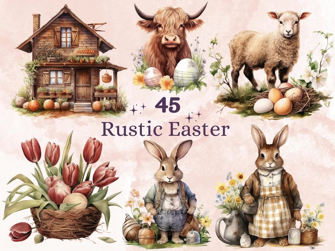 Country Easter Clip Art Easter Clipart Images Free Download On