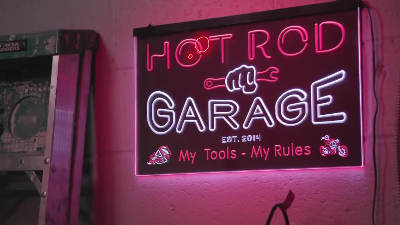 Insegna Nome Personalizzato Insegna Al Neon Personalizzata LED - Tema ...