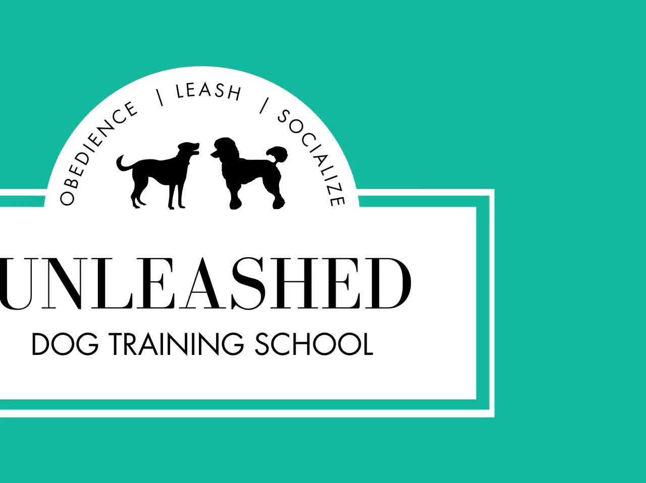 Dog Training School Logo