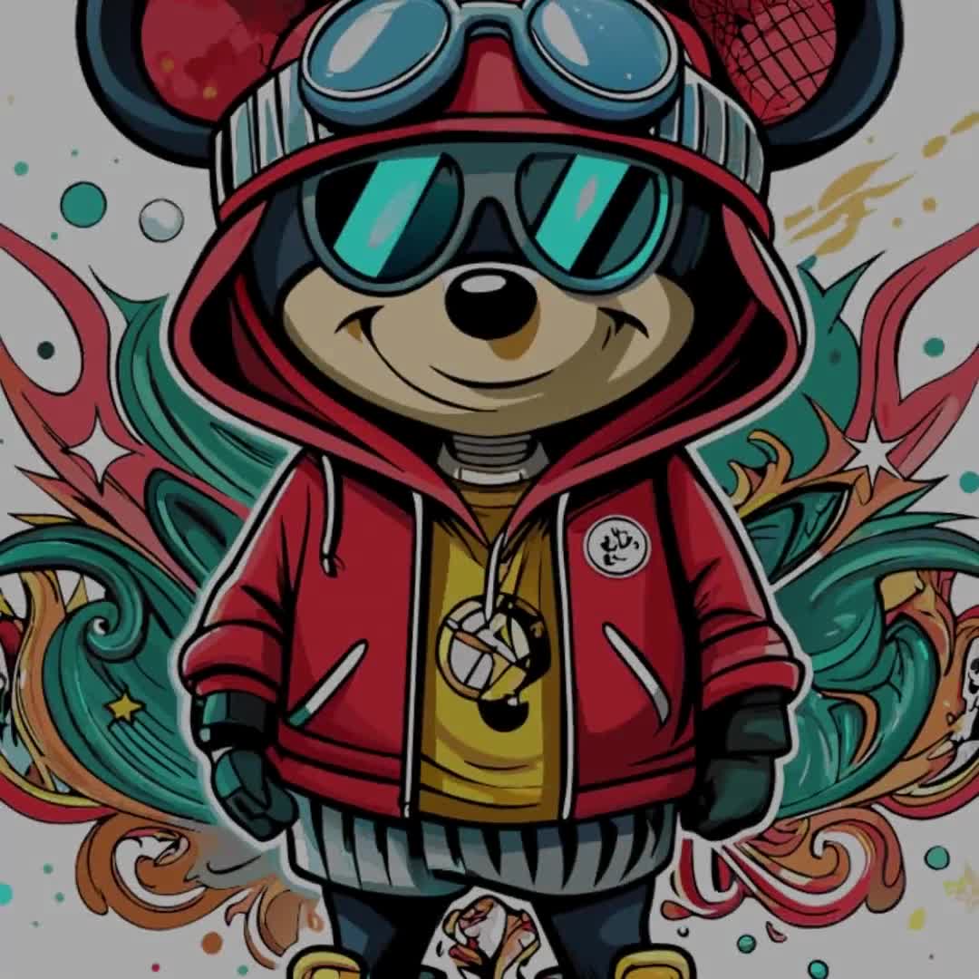 Mickey Mouse Swag Tegninger Mickey Mouse Sticker Mickey Mouse