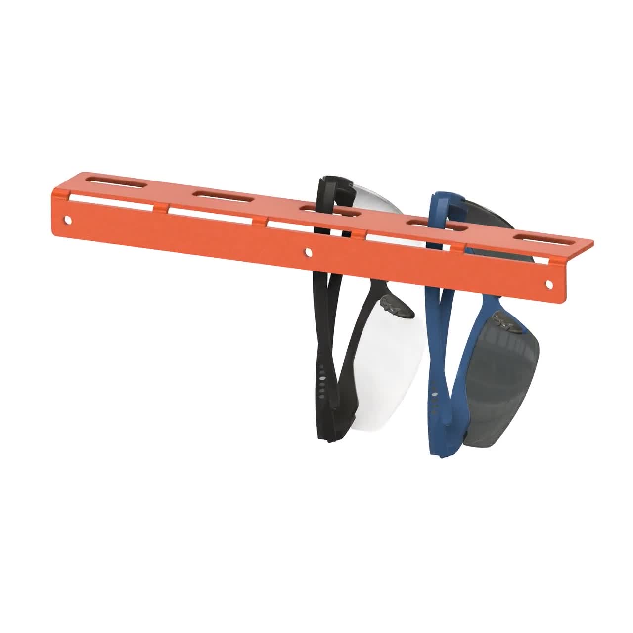 Wall Mount Safety Glasses Storage