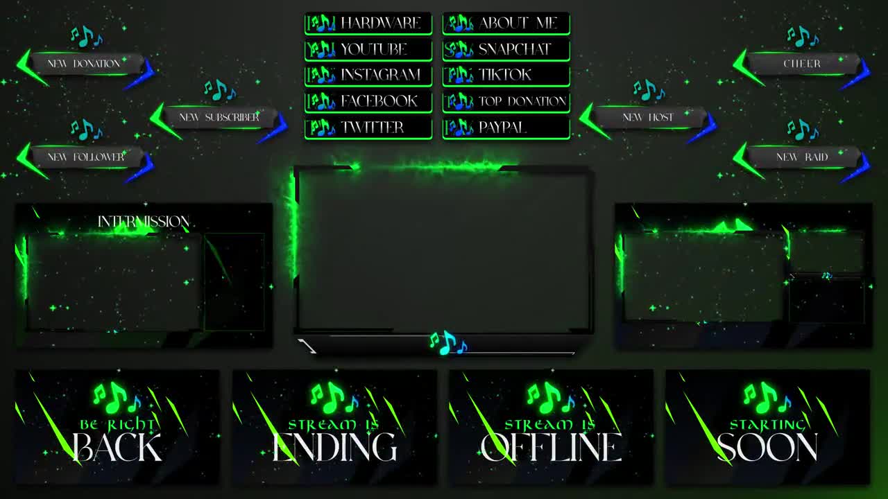 Twitch Overlay For Team Evil Geniuses Misc. On Behance
