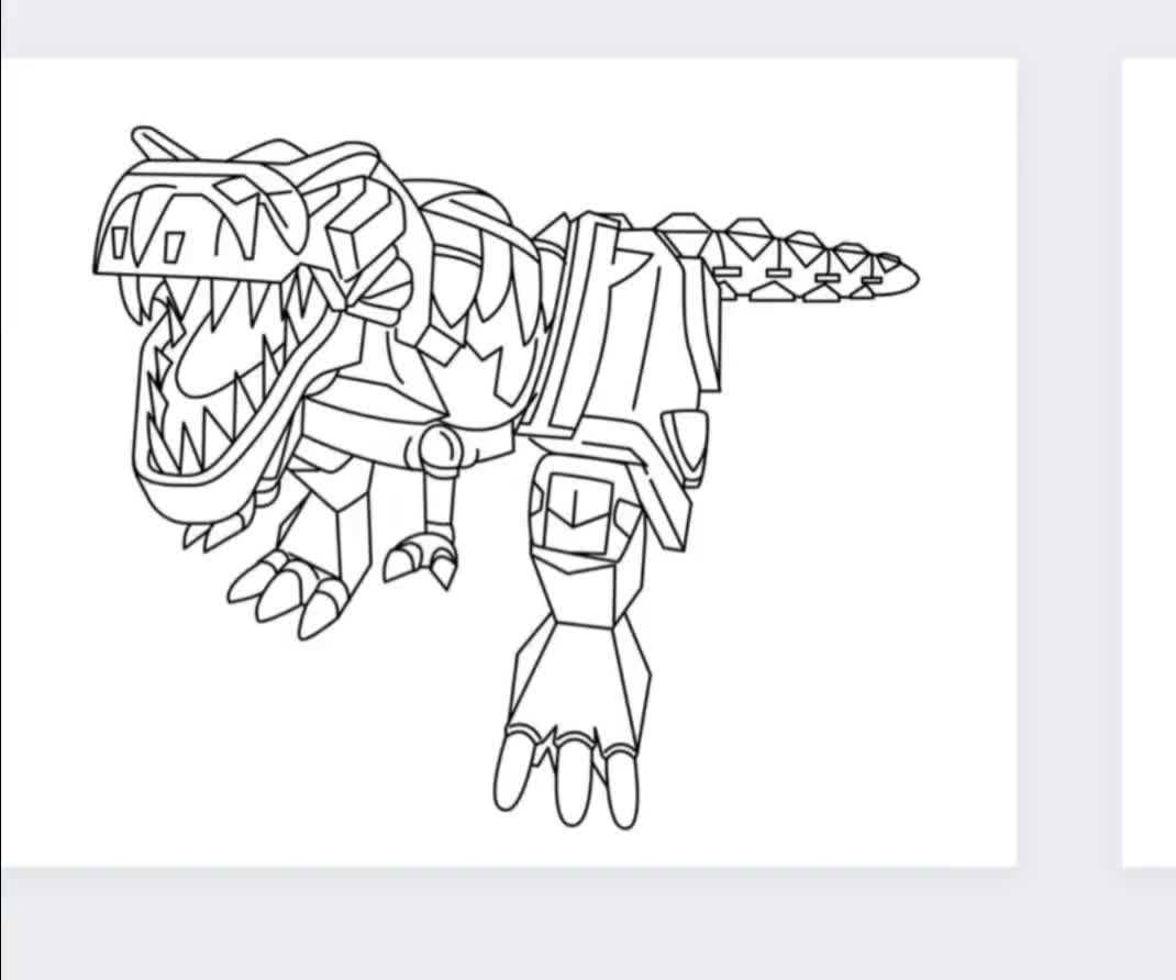 Power Rangers Megazord Coloring Pages