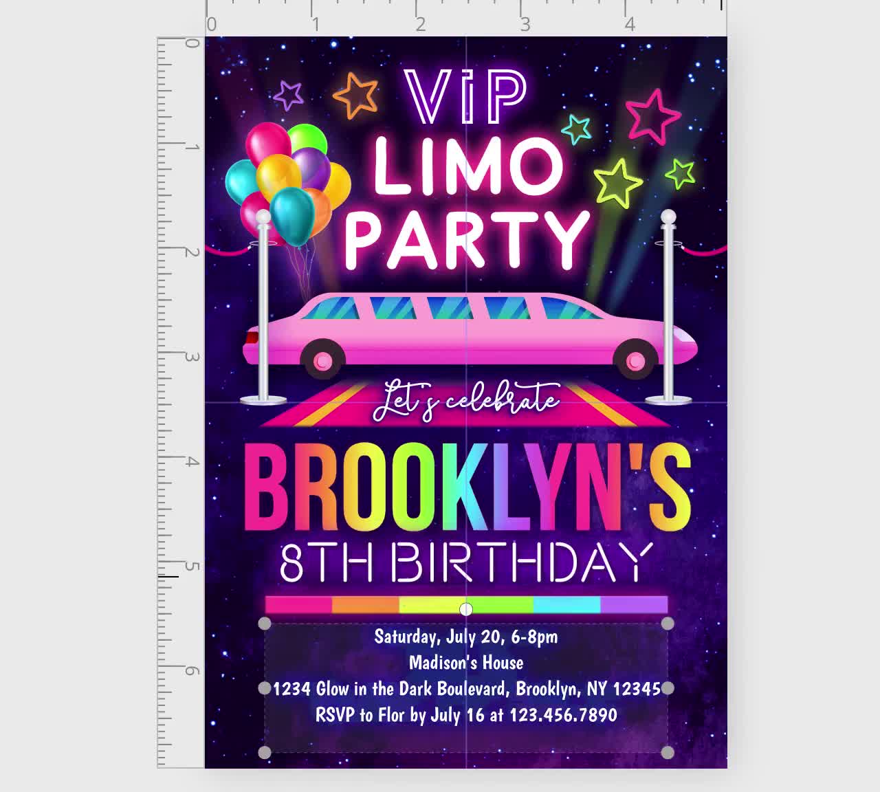 Limousine Vip Party Invitations Limo Party Bus Rental For Your