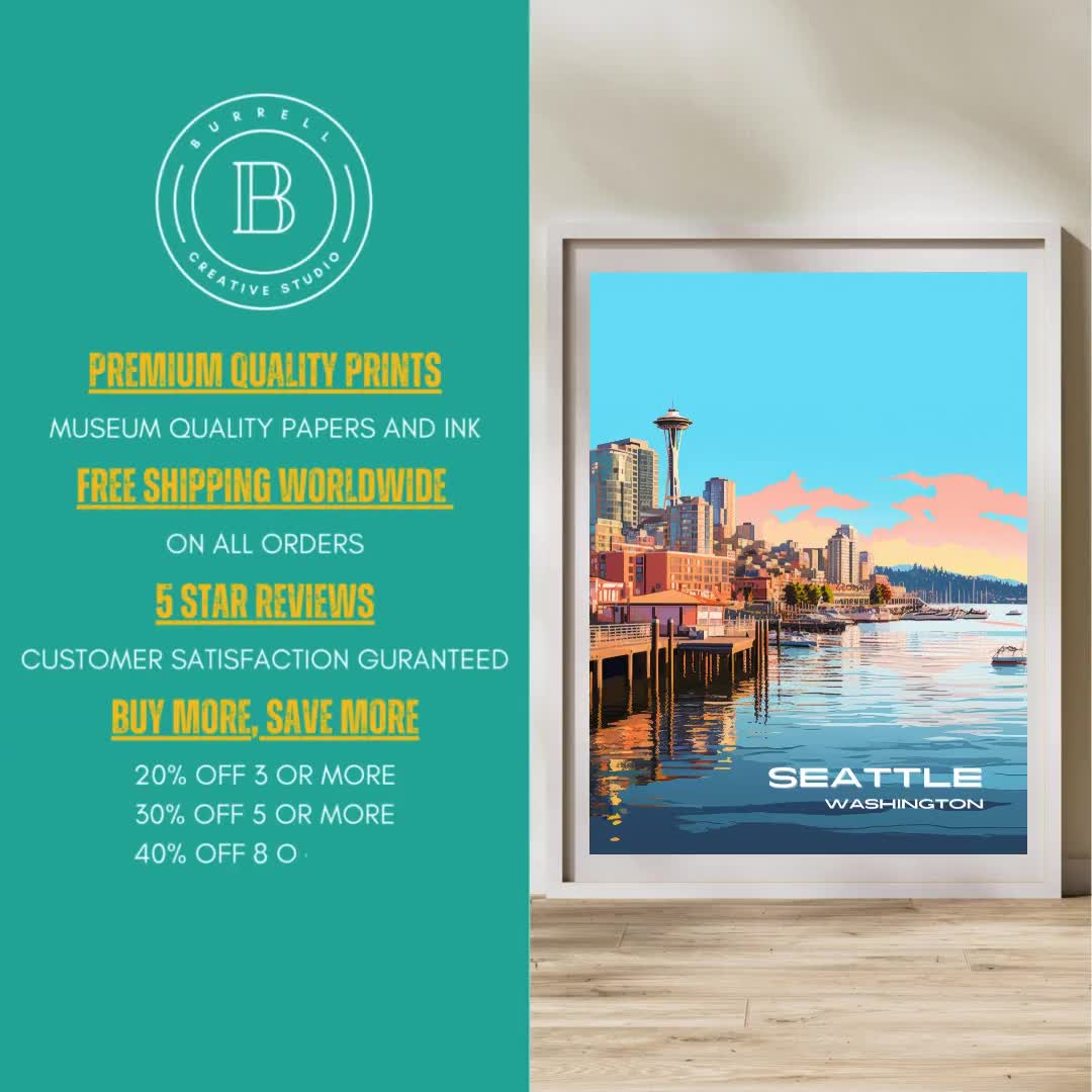Seattle Waterfront Pictures Or Poster