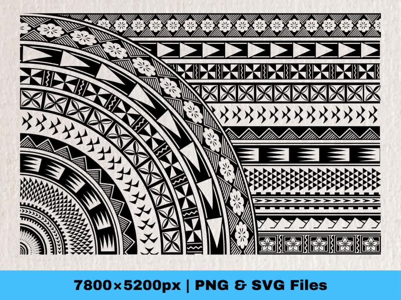 Tribal Line Patterns