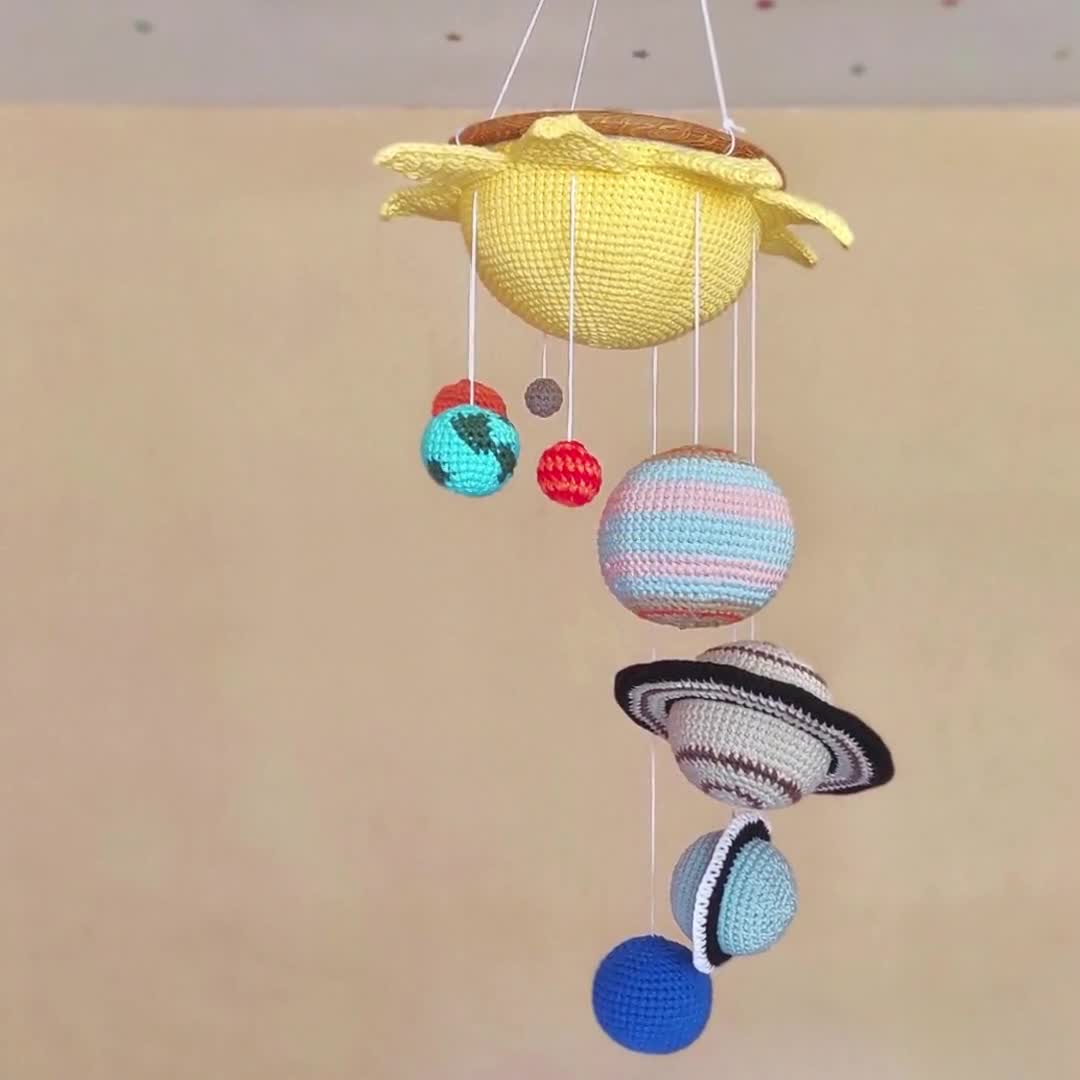 Sistema Solar Cal Dos Corazones Crochet