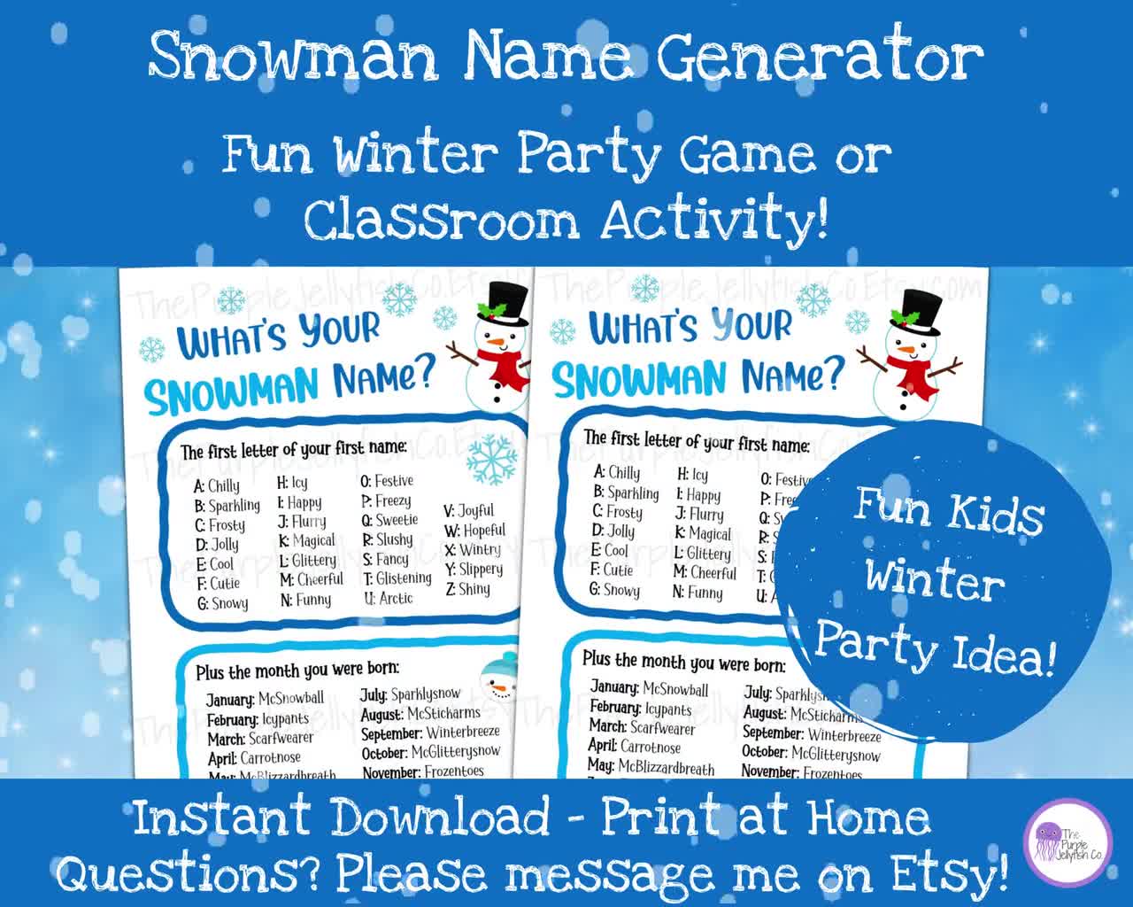 Snowman Glyph Printable Snowman Glyph Craft