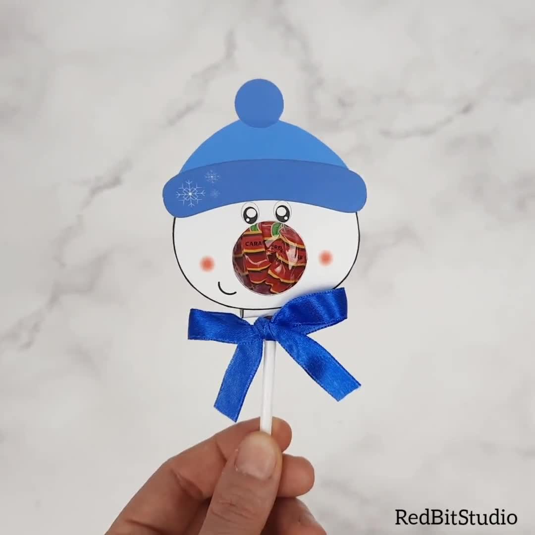 Winter Themed Lollipop Stand DIY Glittered Lollipop Stand By Love The