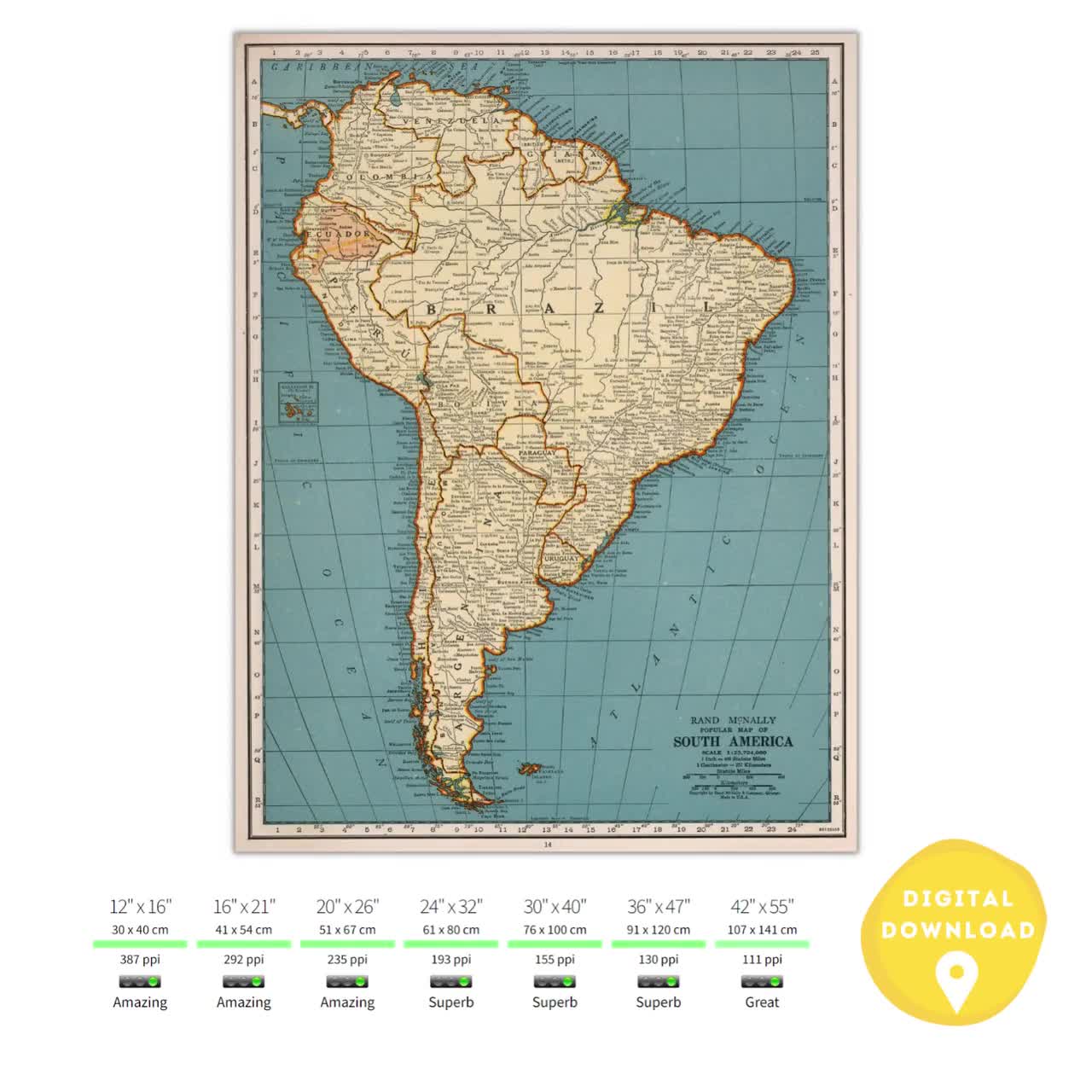 Mapa De América Del Sur Etiquetado E Imprimible Mapa Alfa N°6