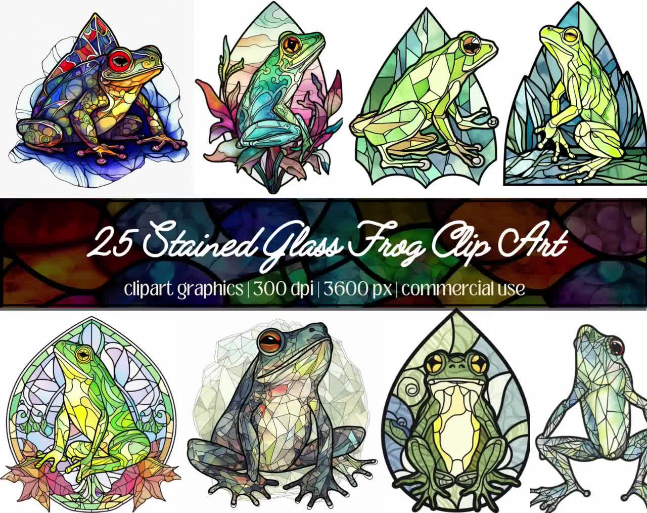 Clipart Glas Frog Frog Prince From A Fairytale The Frog Moon And Lake