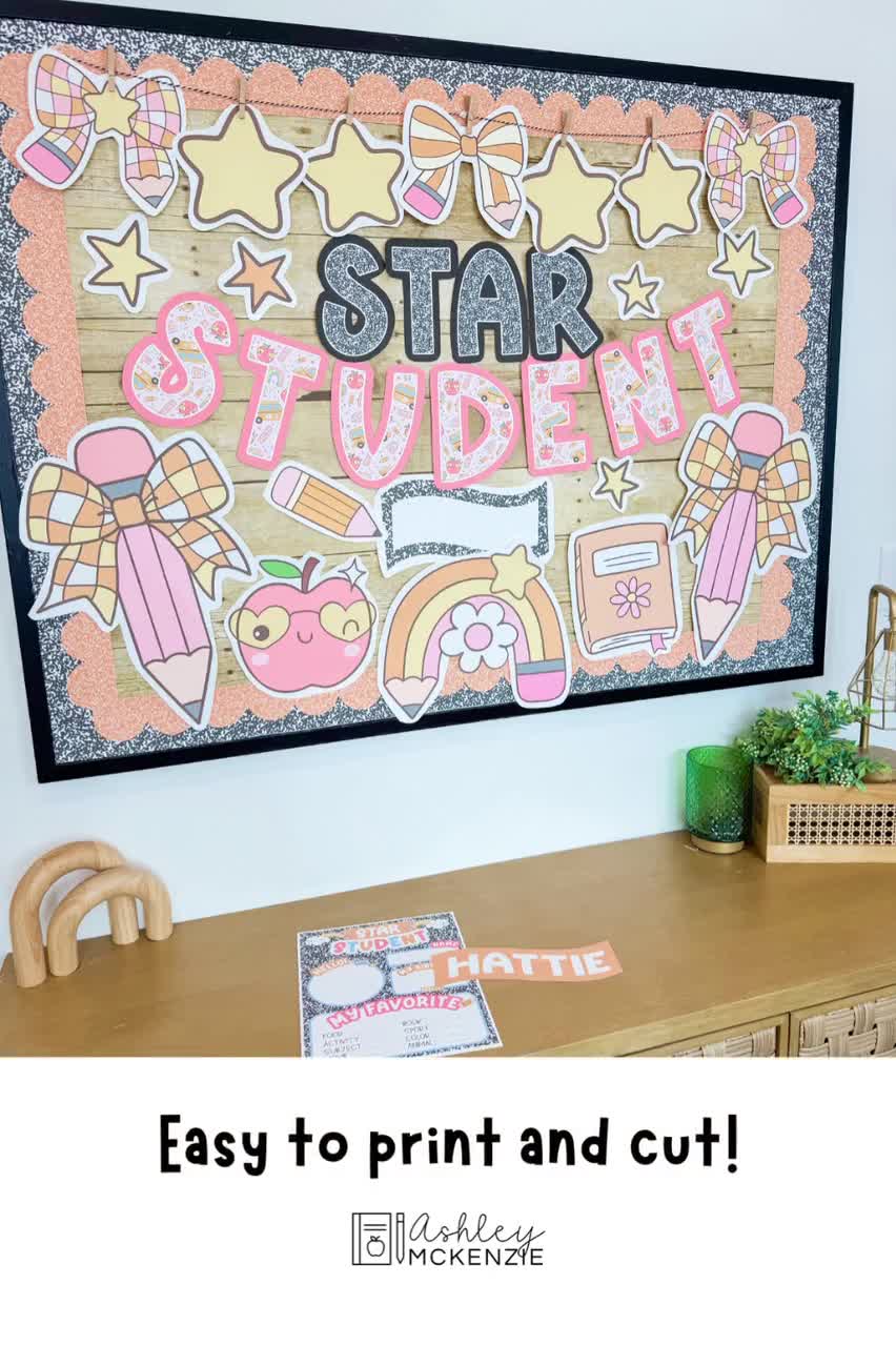 Student Of The Week Bulletin Board