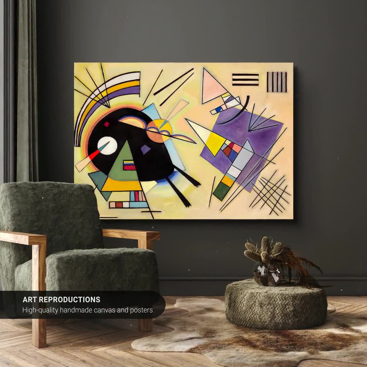 Composicao Kandinsky Vi Wassily Kandinsky Composition VI