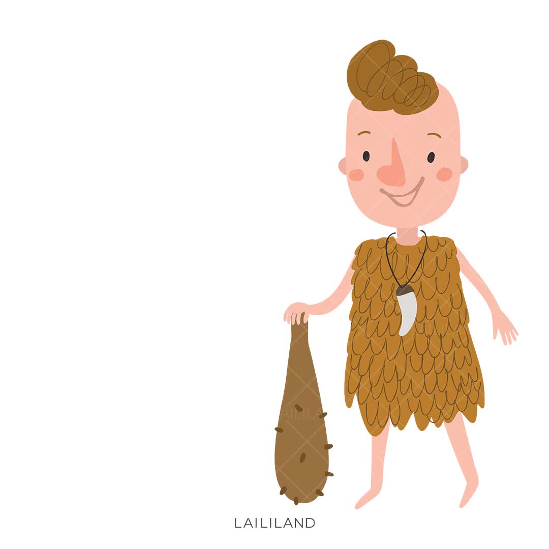 Neolithic People Clipart