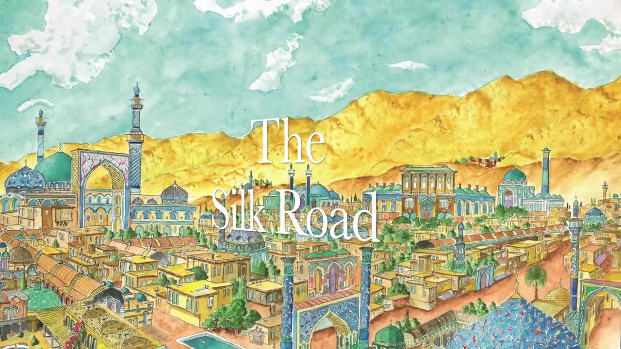 Silk Road Drawing 37 Silk Road Ideas | Silk Road, Asia Travel, Central